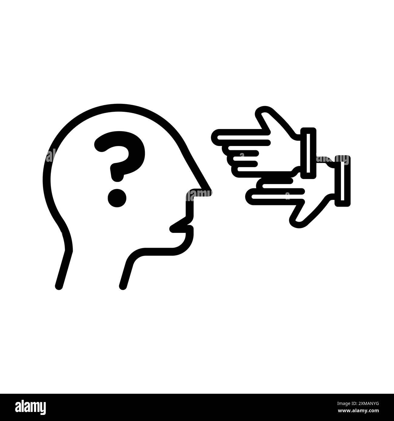 Criticism icon linear logo mark set collection in black and white for ...