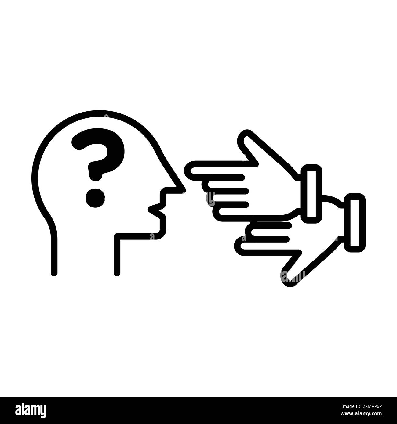 Criticism icon linear logo mark set collection in black and white for ...