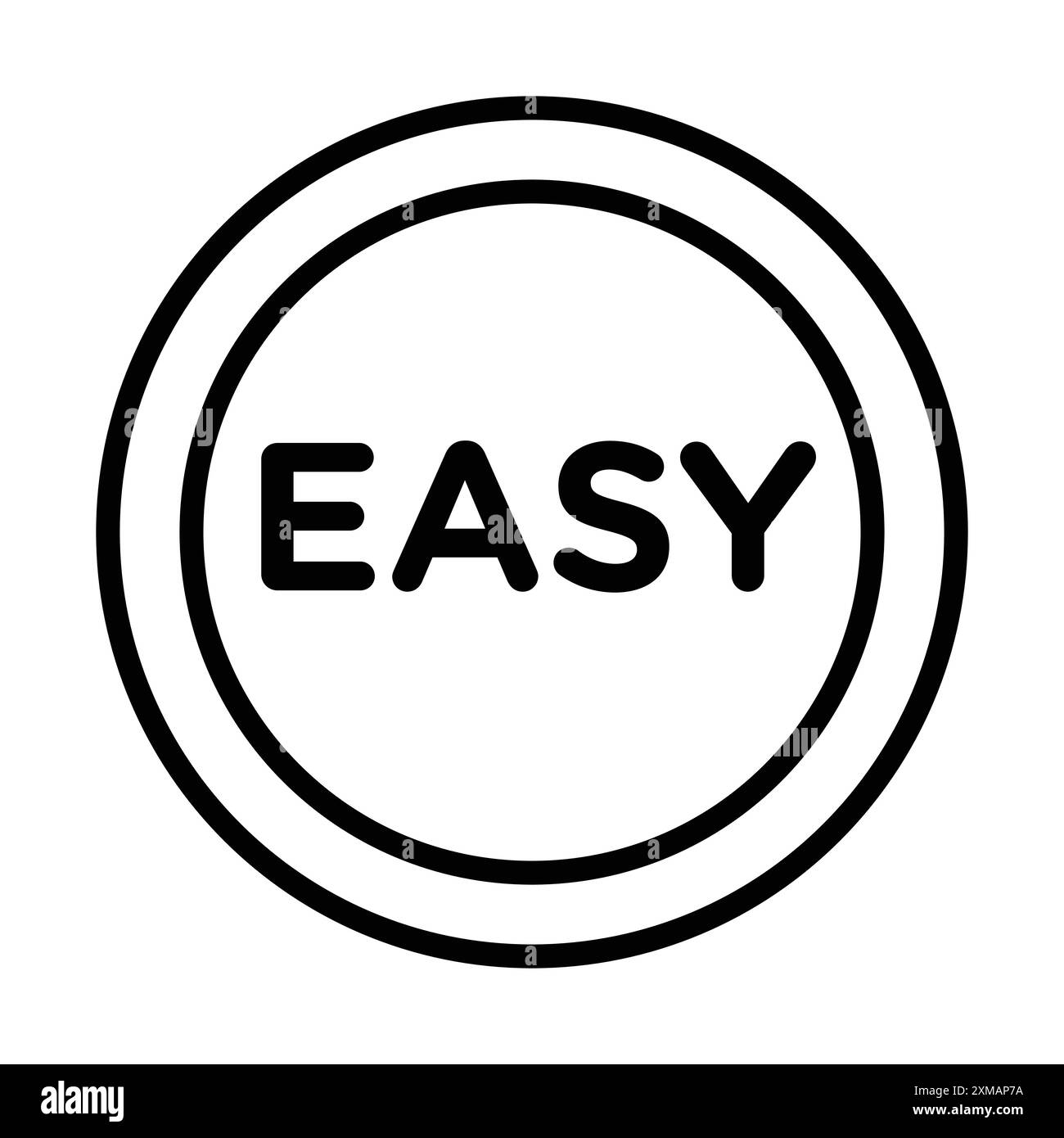 Easy icon linear logo mark set collection in black and white for web ... Easy icon linear logo mark set collection in black and white for web ...