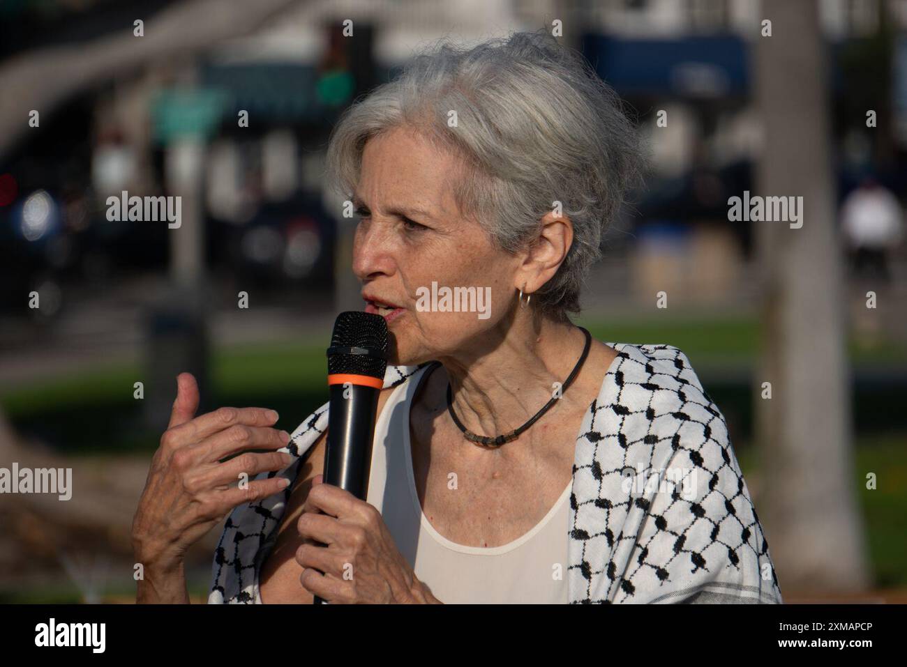 Green Party presidential nominee Dr. Jill Stein visited Laguna Beach ...