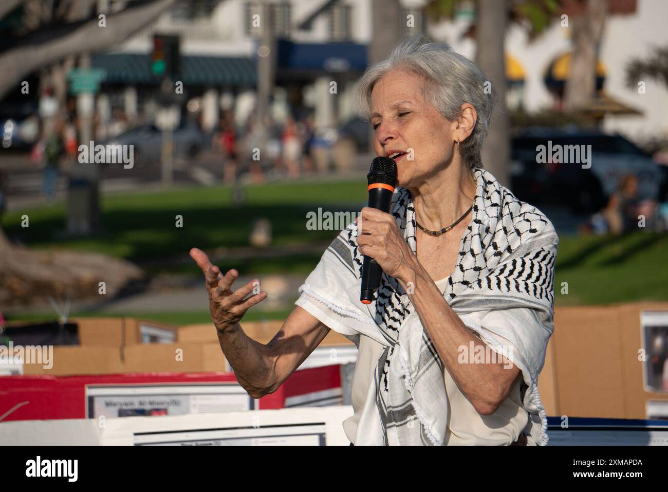 Green Party presidential nominee Dr. Jill Stein visited Laguna Beach ...