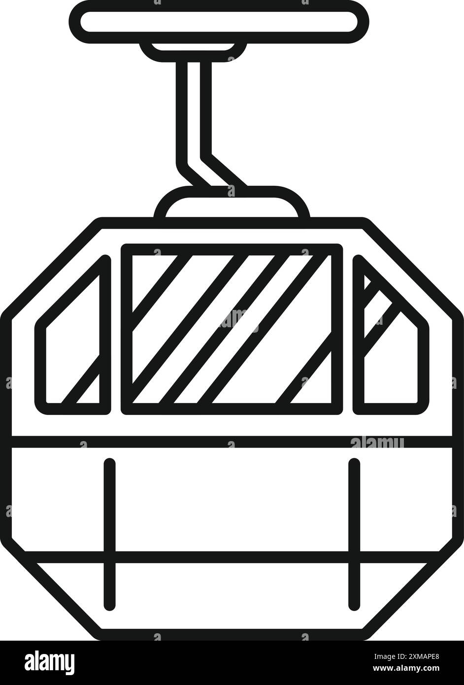 View cableway gondola cable Cut Out Stock Images & Pictures - Alamy