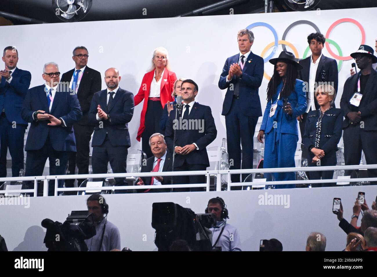 Olympic games paris 2024 open ceremony hi-res stock photography and ...