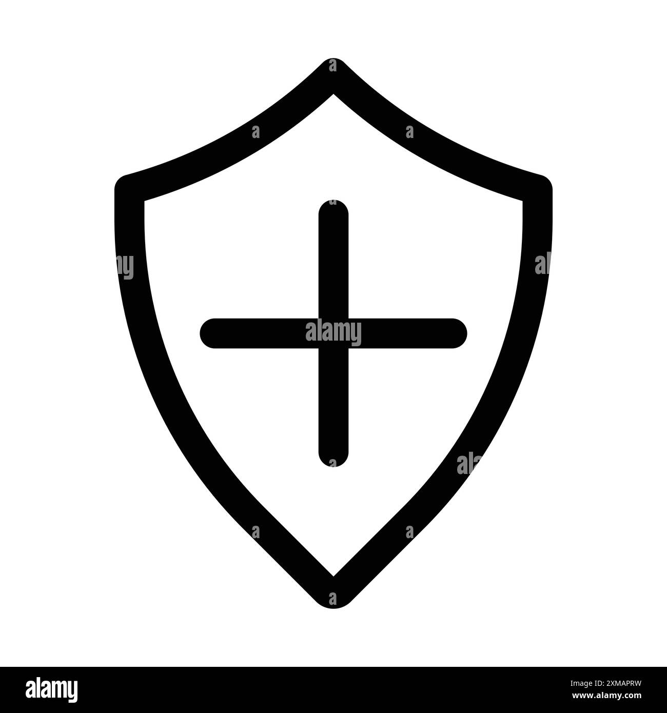 Health insurance icon linear logo mark set collection in black and ...