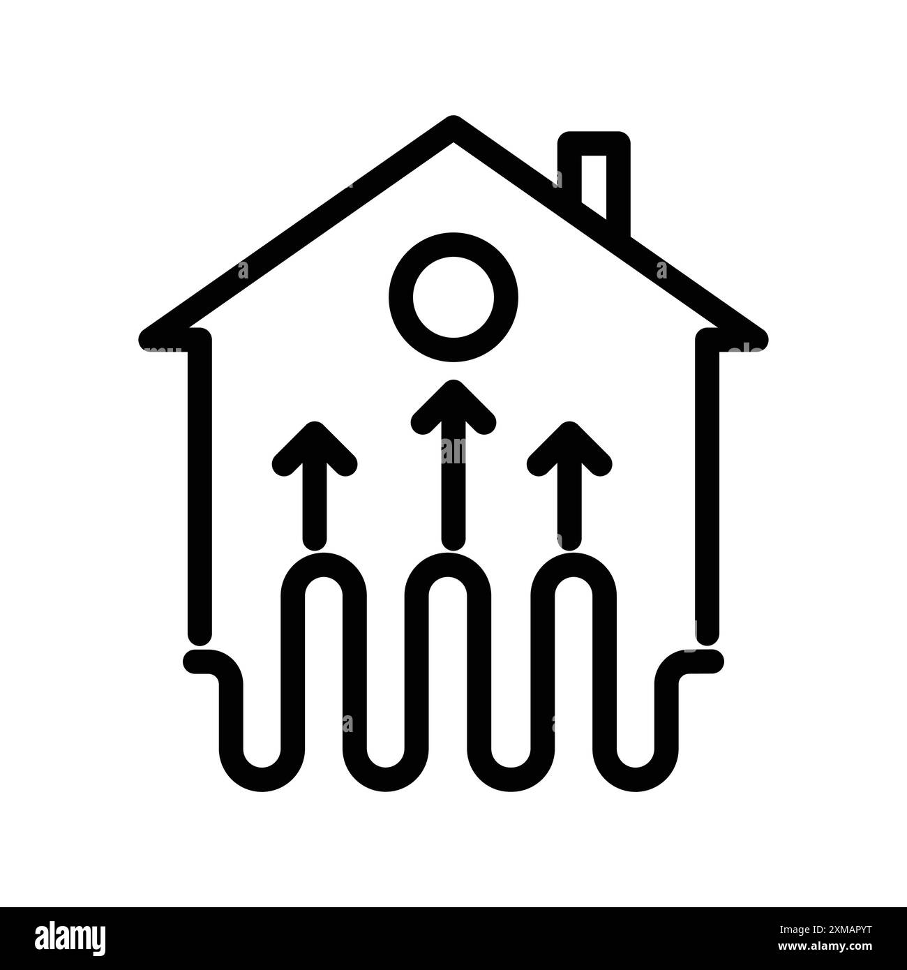 Gas radiant heater Stock Vector Images - Alamy