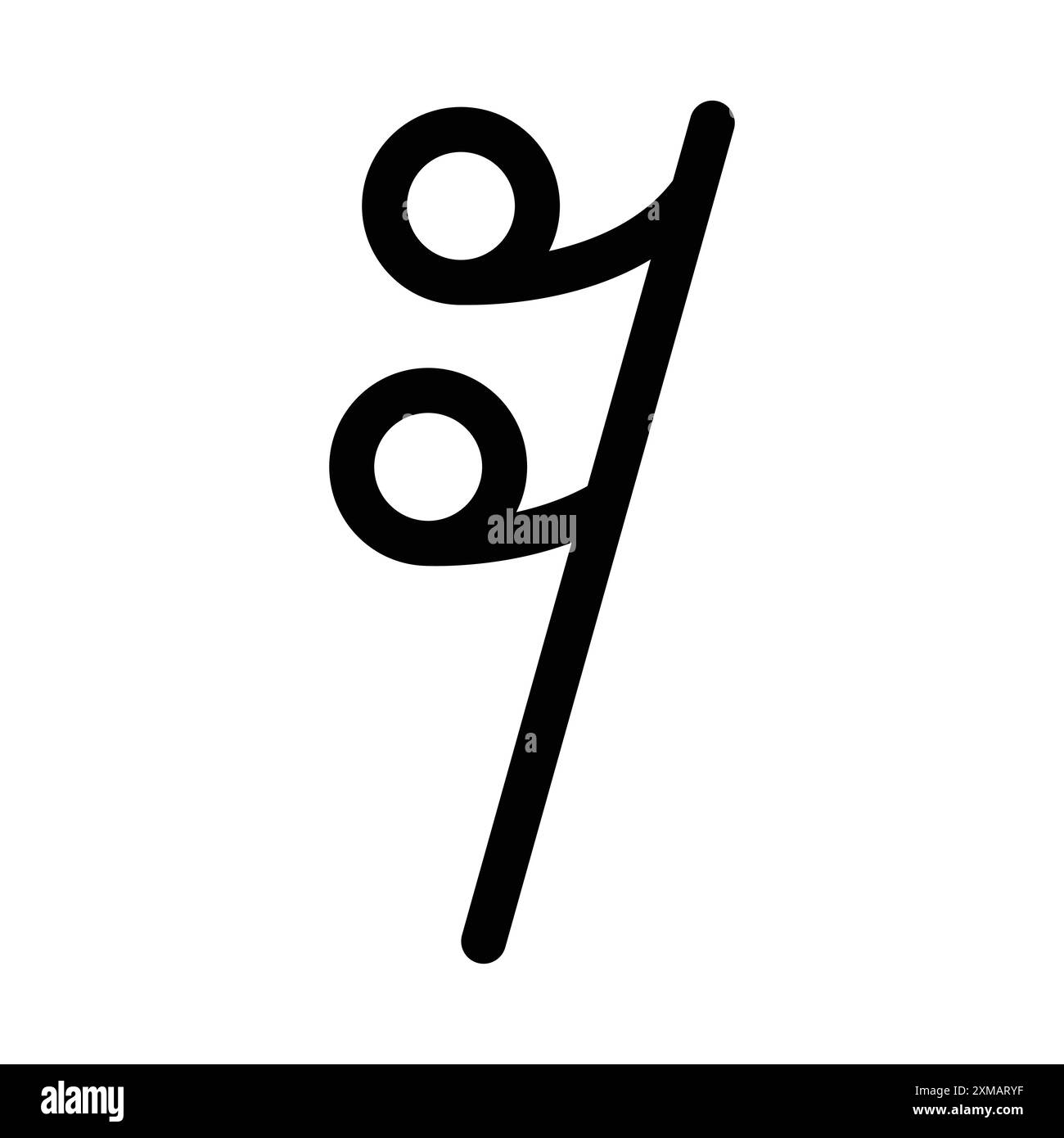 semiquaver note icon linear logo mark set collection in black and white ...