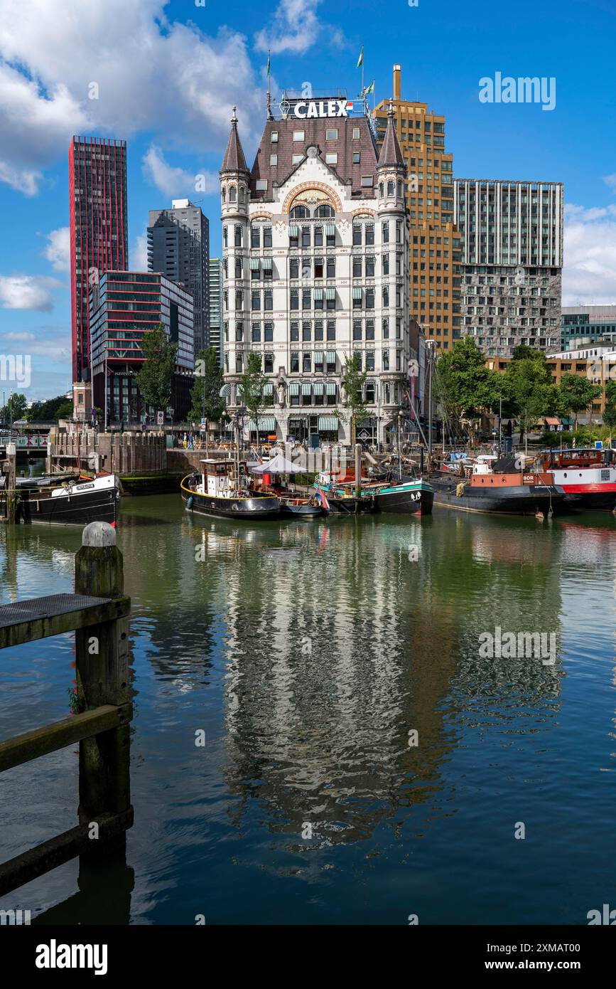 Rotterdam city centre, Oudehaven, historic harbour, The White House ...