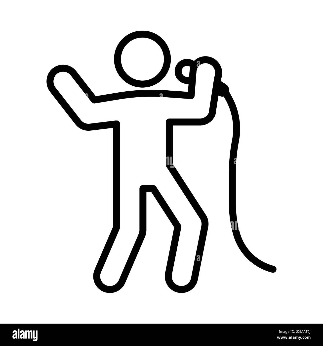 Sing icon linear logo mark set collection in black and white for web ...