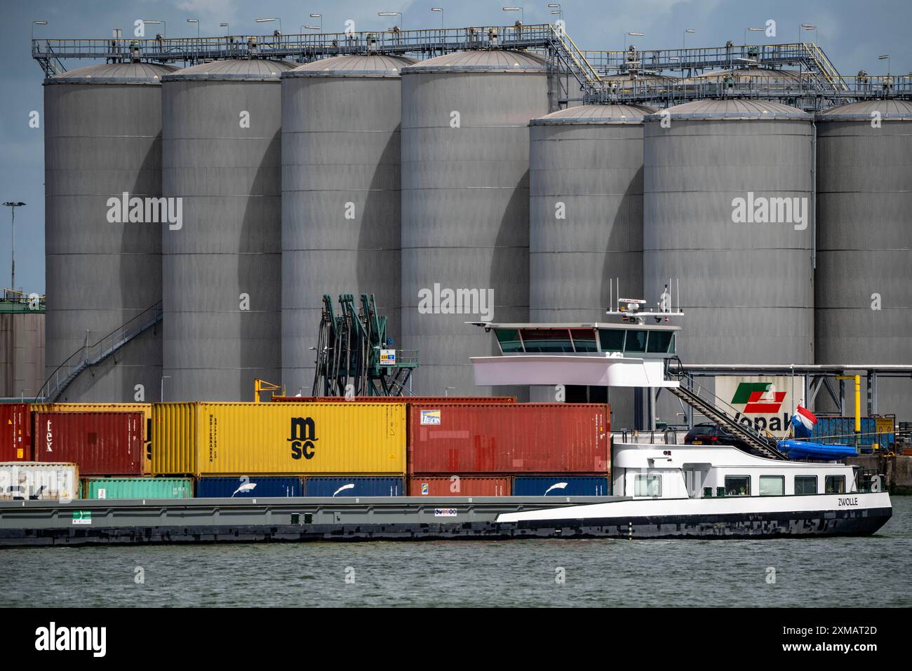 Vopak Terminal Vlaardingen, large tank farm, independent terminal with ...
