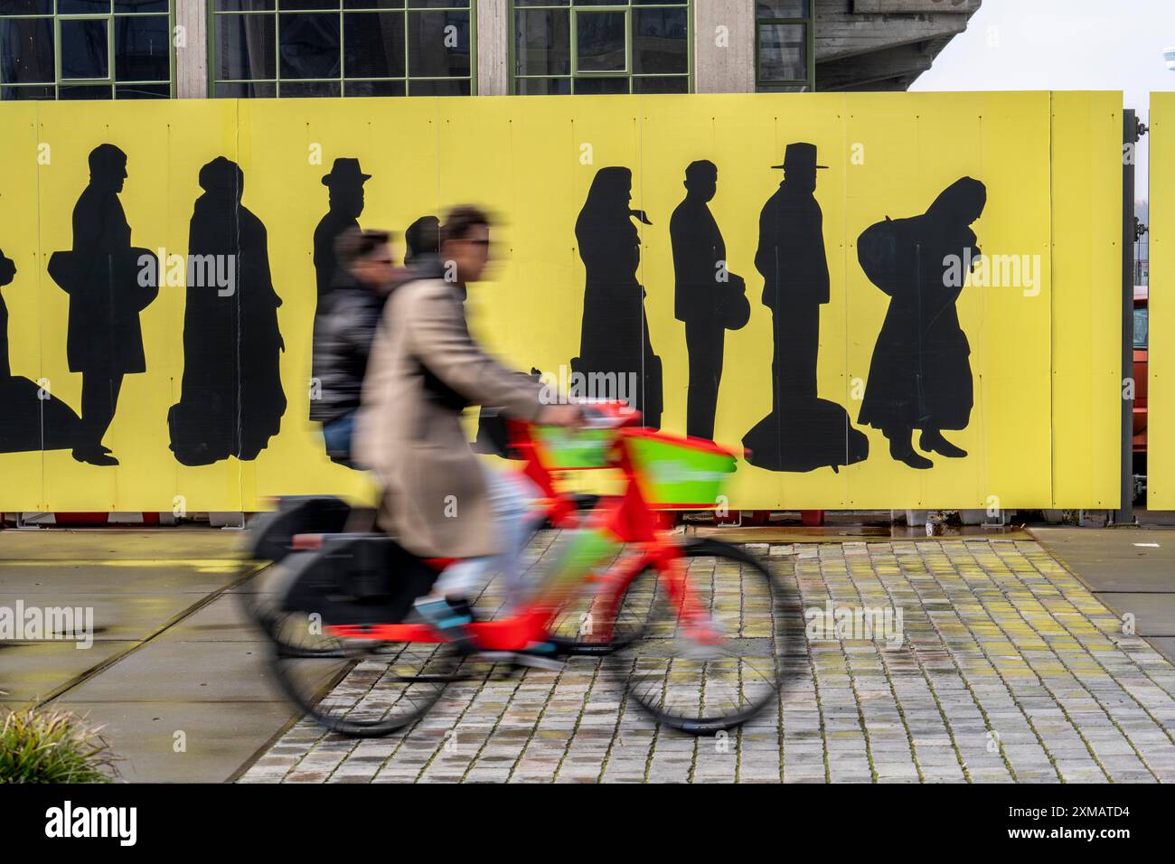 Mural on the Fenix 1 building, which is currently being converted into ...