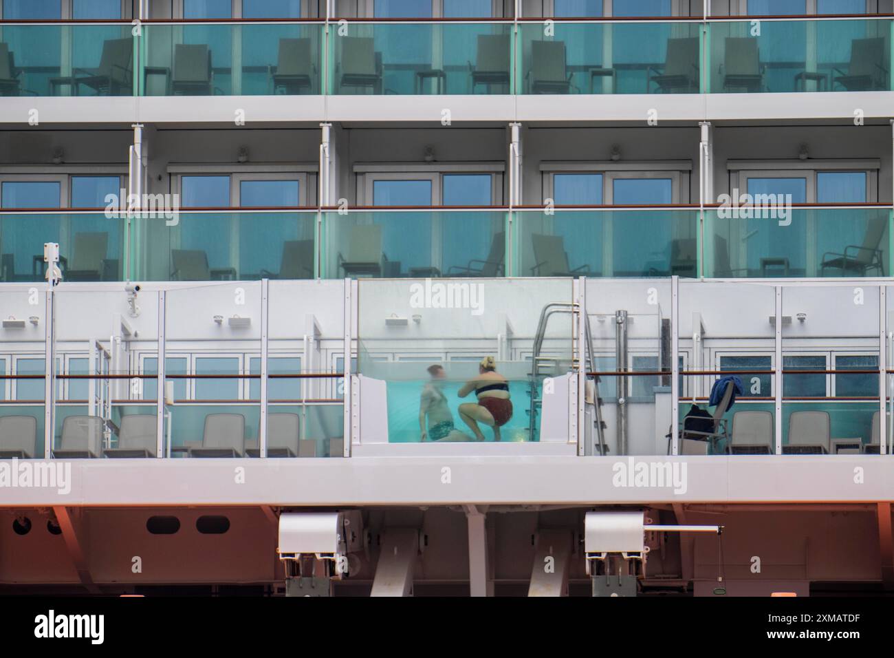 Cruise ship Iona of the British shipping company P&O Cruises, the ...