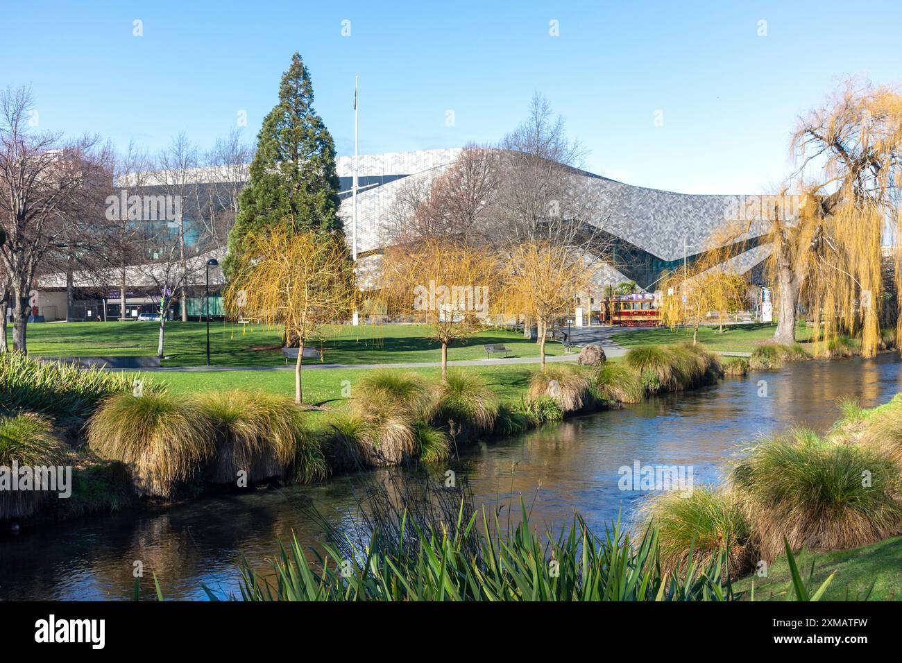 Te Pae Christchurch Convention Centre across River Avon, Christchurch ...