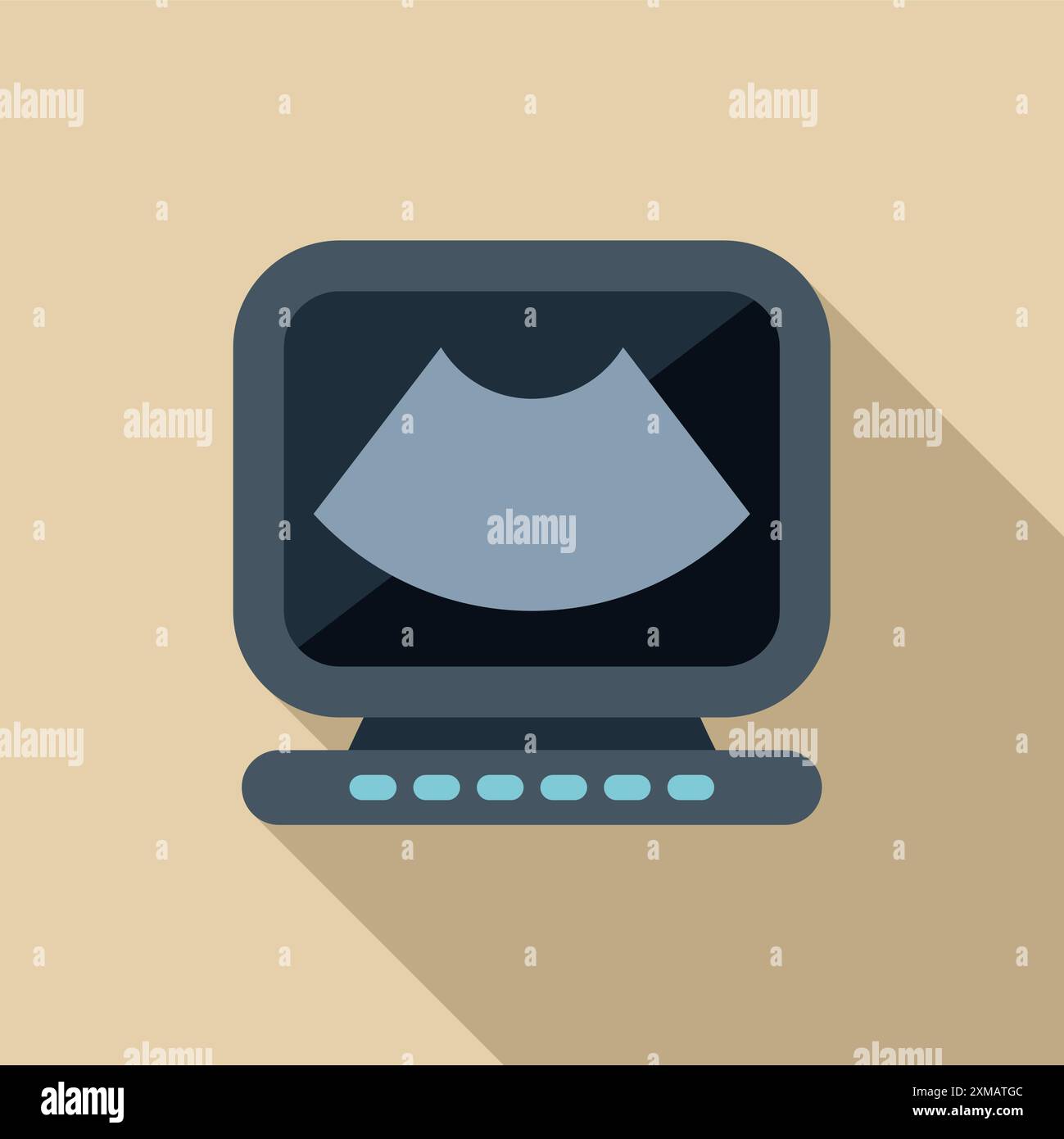 Ultrasound image fetus Stock Vector Images - Alamy