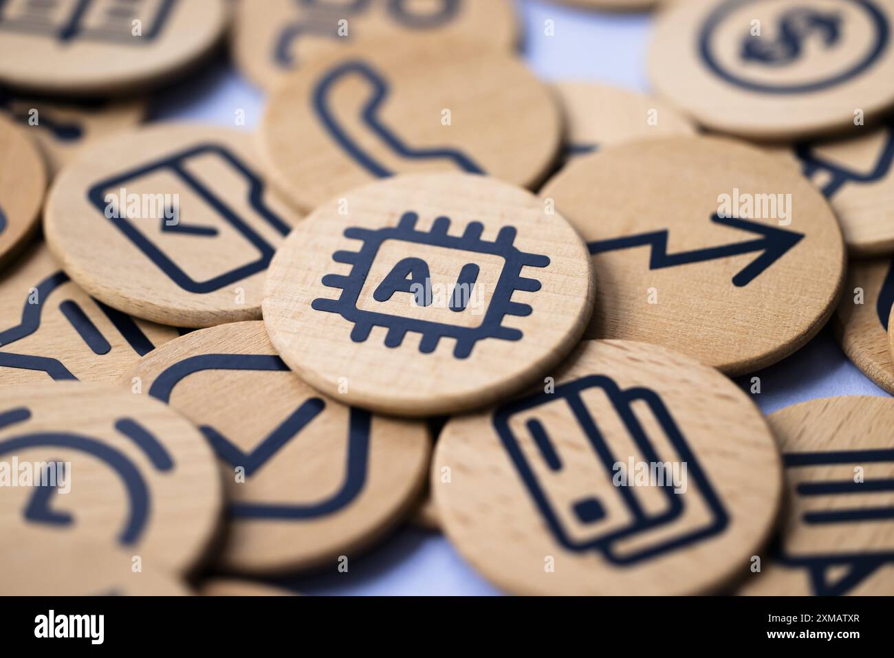 Artificial Intelligence Machine Learning Concept in Business Technology ...