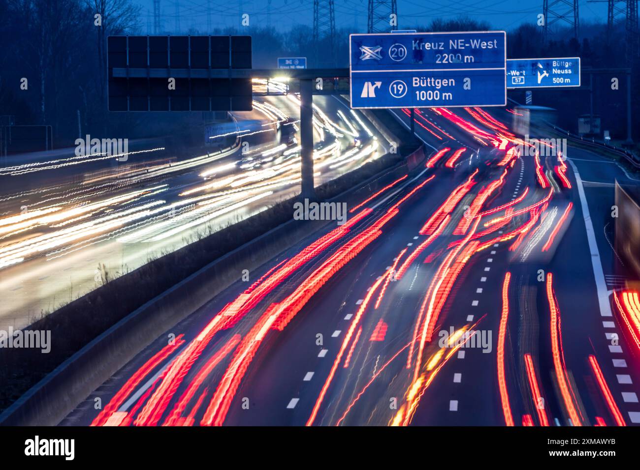 Overhead shot traffic sign hi-res stock photography and images - Alamy