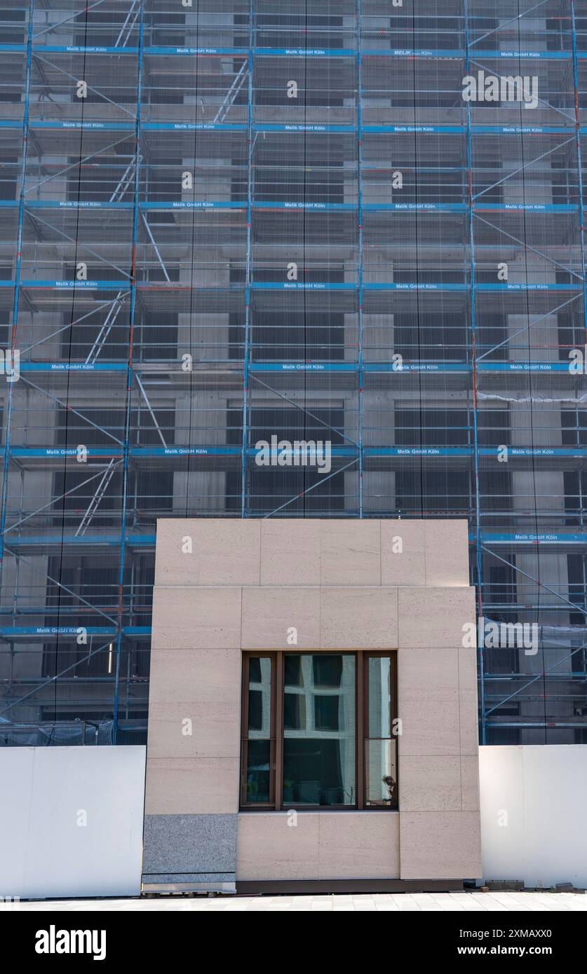 New construction of an office building at the Cologne Trade Fair Centre ...