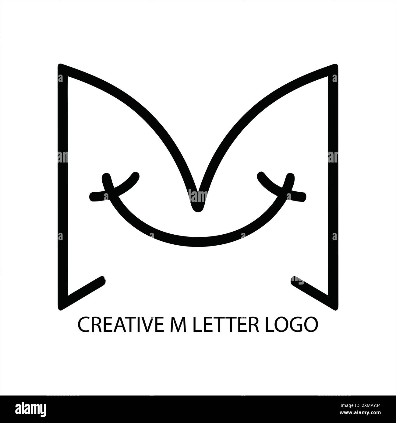 M logo png Stock Vector Images - Alamy