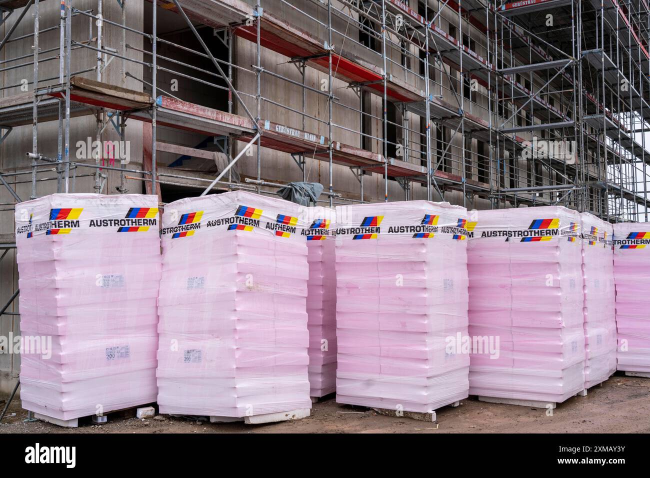 New construction, shell construction, thermal insulation, material ...