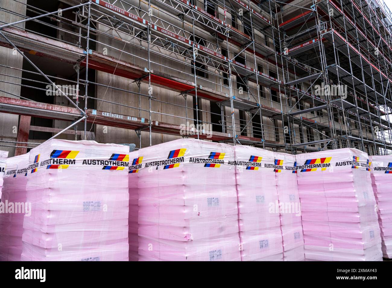 New construction, shell construction, thermal insulation, material ...