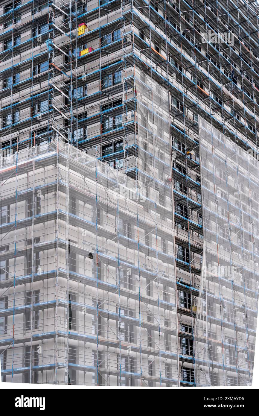 Construction site, at the Cologne Trade Fair Centre, new construction ...
