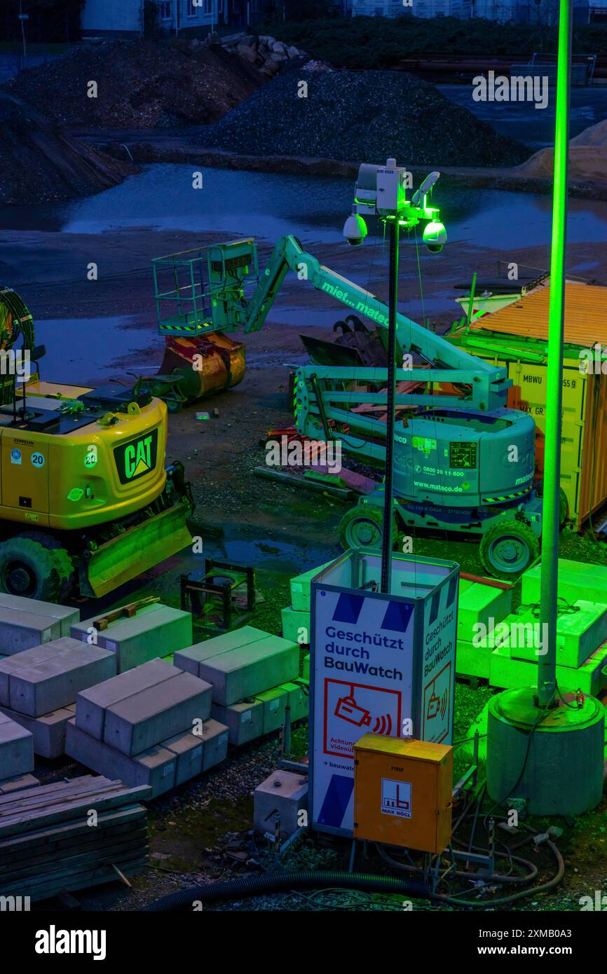 Construction site, construction material, construction tools ...