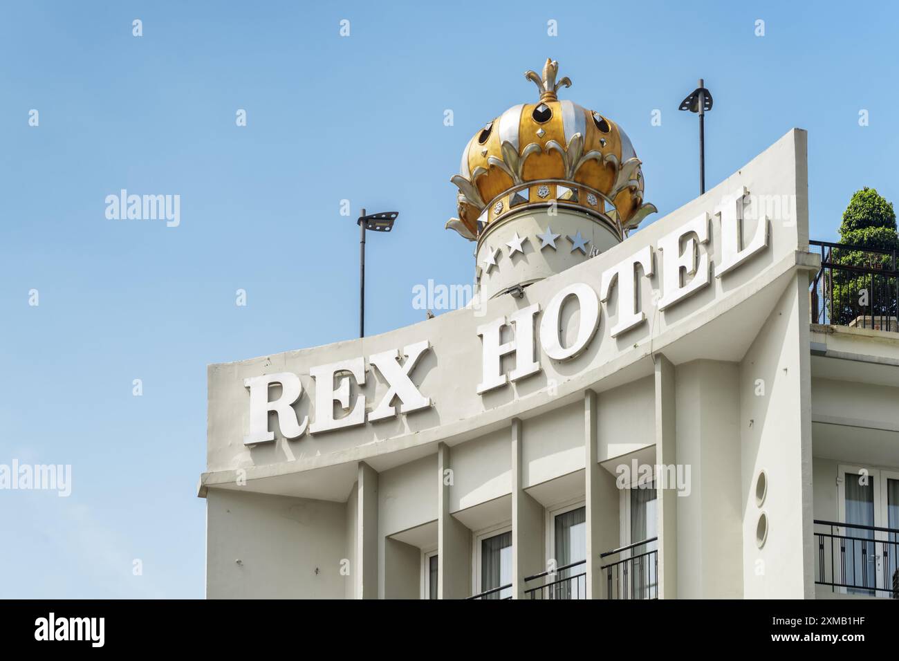 Facade of the Rex Hotel Saigon in Vietnam Stock Photo - Alamy