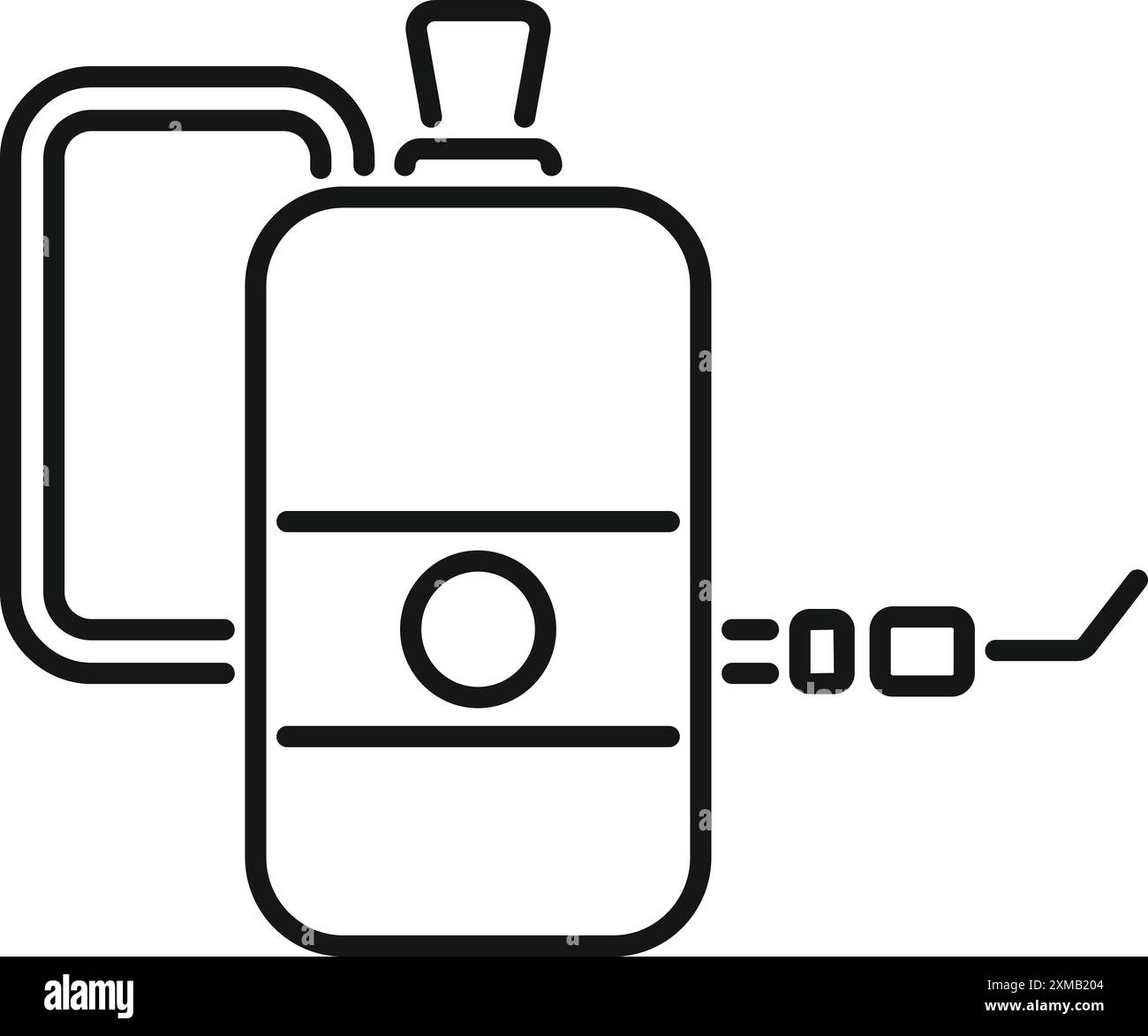 Glyphosate sprayer Stock Vector Images - Alamy