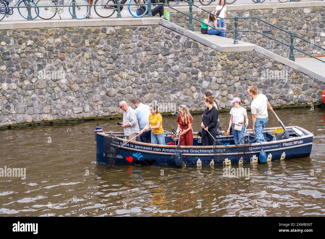 Waste collecting boat hi-res stock photography and images - Alamy