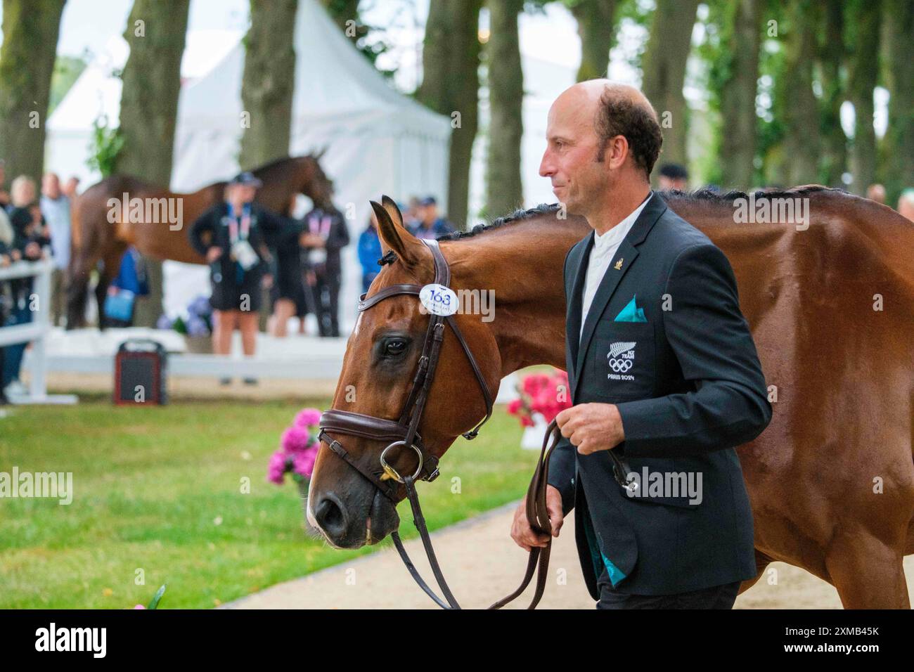 Versailles, France. 26th July, 2024. Tim PRICE riding FALCO, Equestrian ...