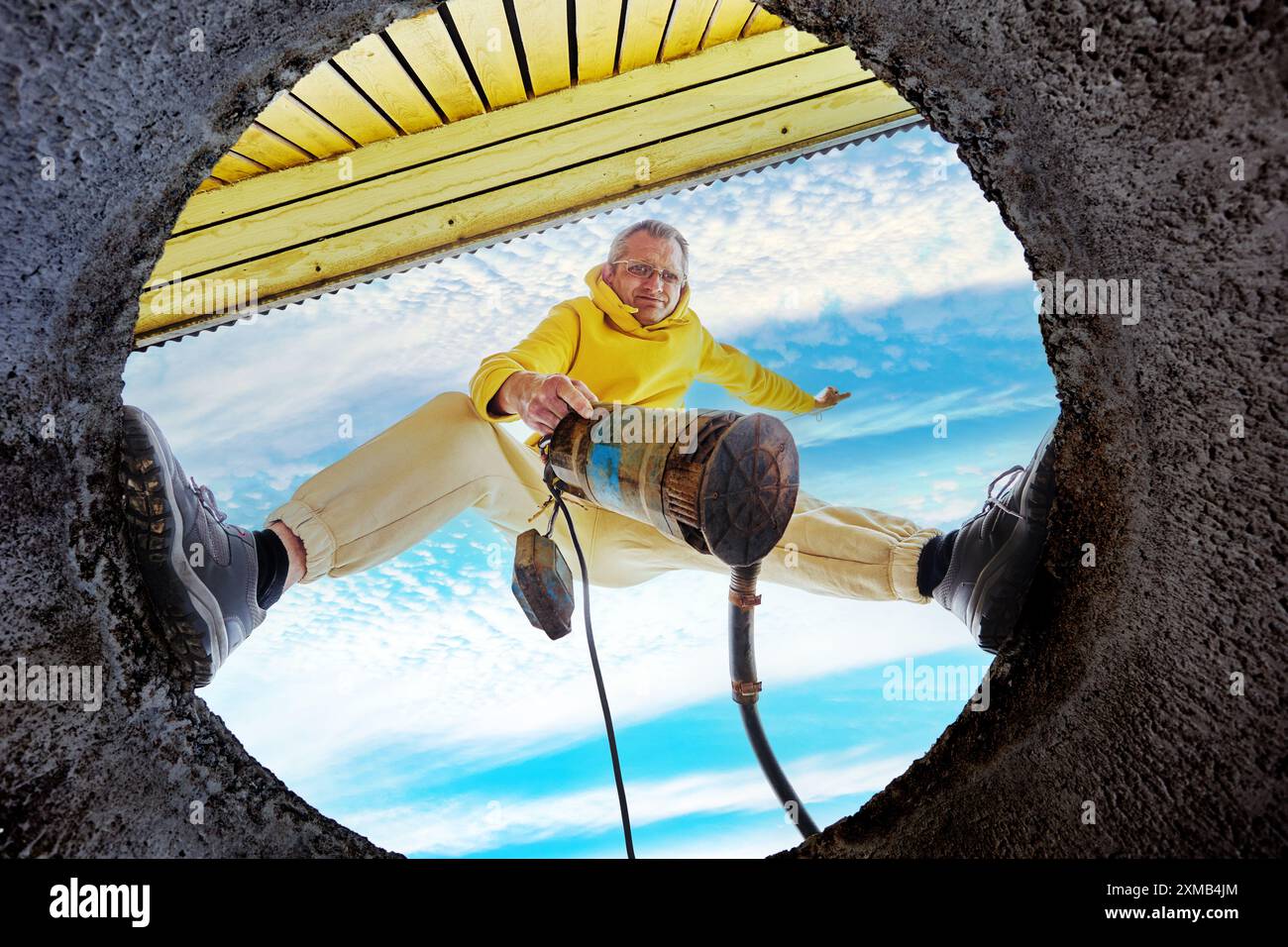 Waste storage pit hi-res stock photography and images - Alamy