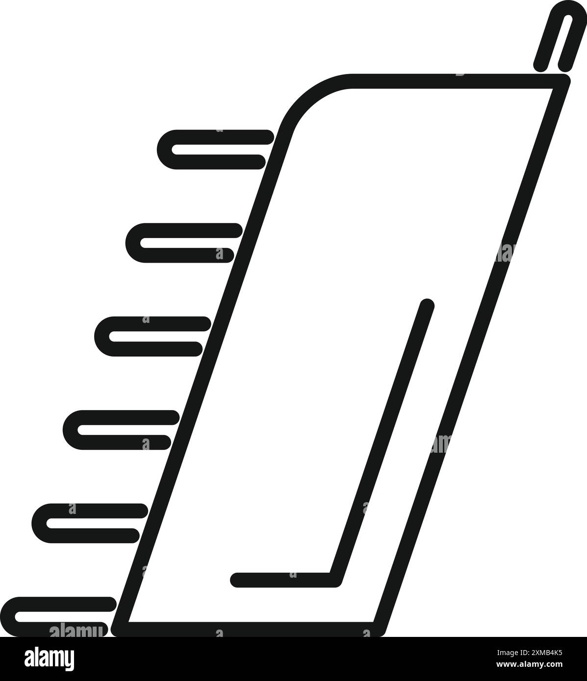 Inflatable emergency evacuation slide is inflating on the wing of an ...