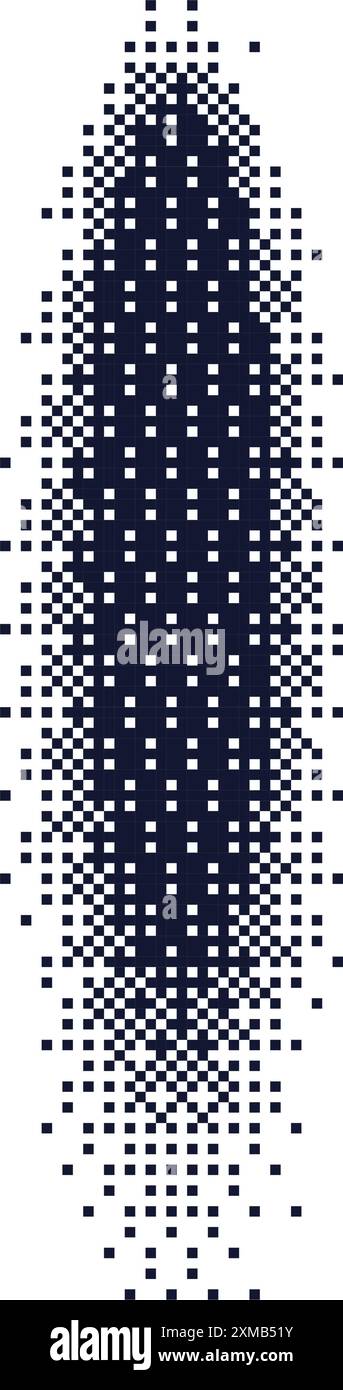 Gradient dot shadow effect with grainy texture. Halftone circles and ...