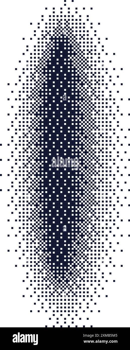 Gradient dot shadow effect with grainy texture. Halftone circles and ...