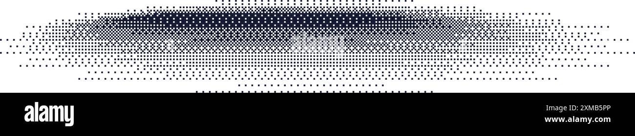 Gradient dot shadow effect with grainy texture. Halftone circles and ...