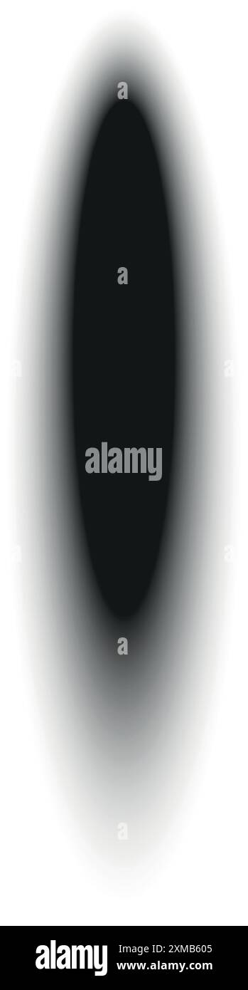 Realistic shadow set with round shapes. black shade effect. Isolated ...