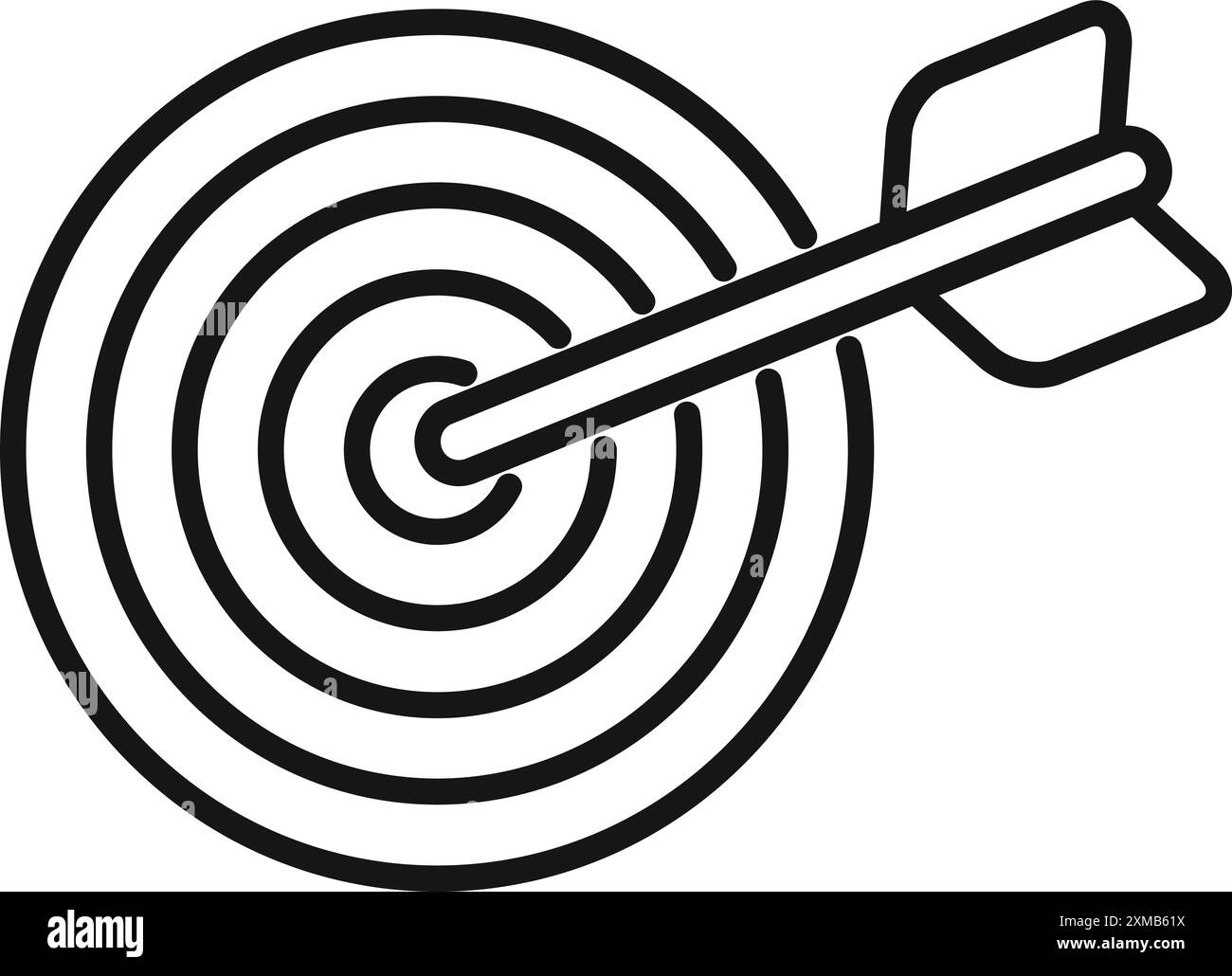 Target goal setting business Black and White Stock Photos & Images - Alamy