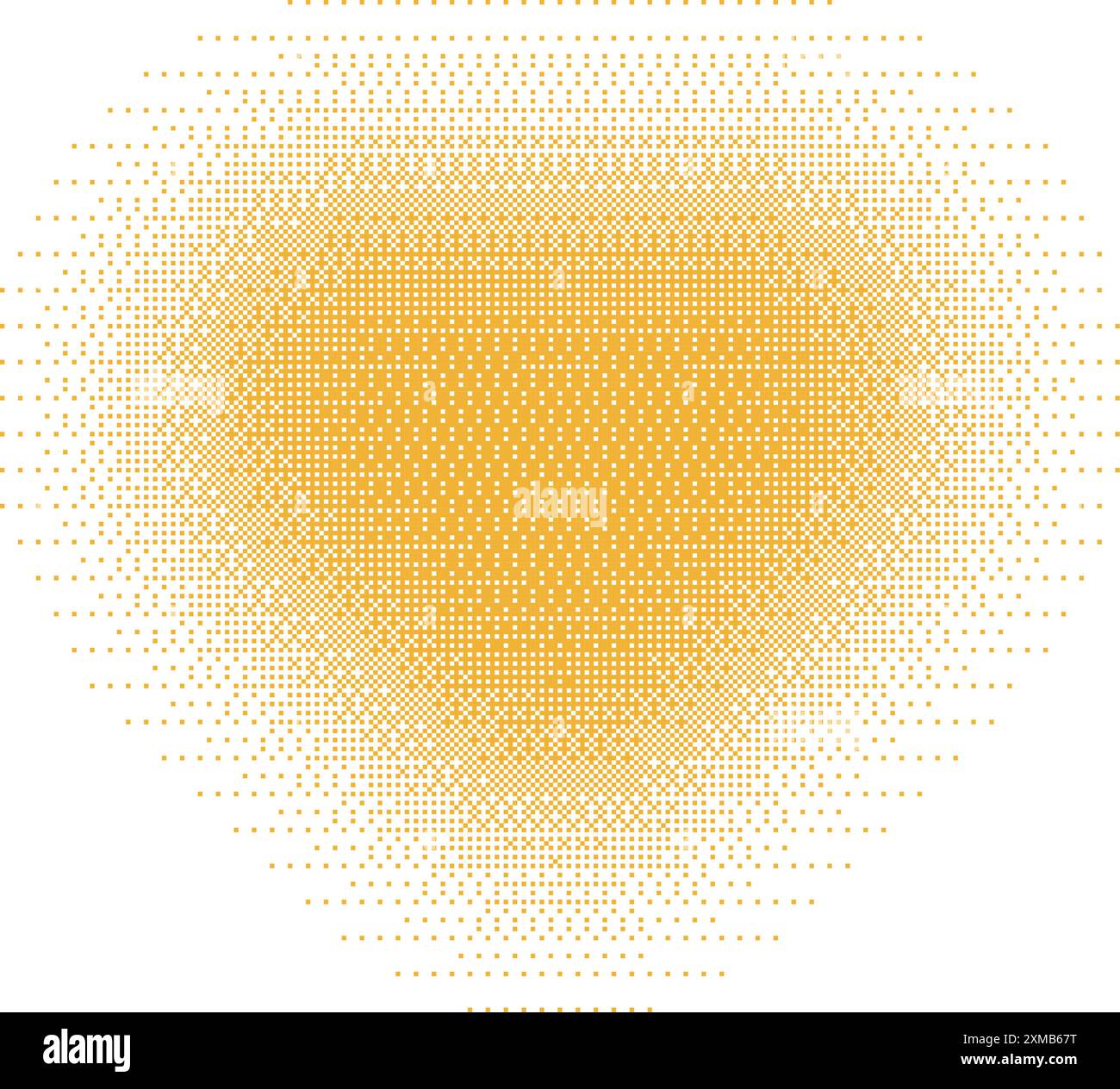 Gothic yellow heart with grunge texture and halftone gradient. Y2K ...