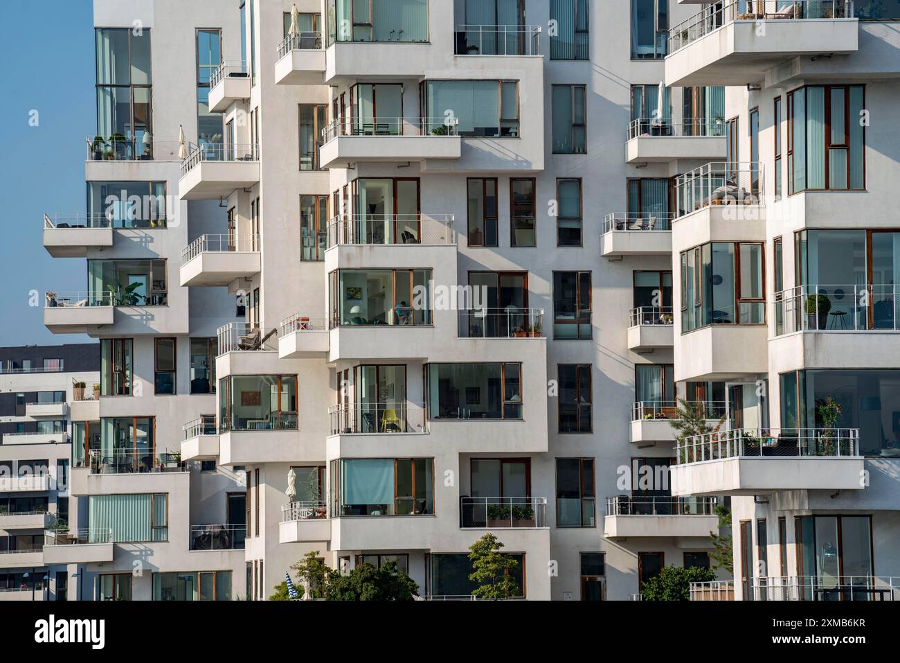 Residential buildings, apartment buildings, condominiums, at the ...
