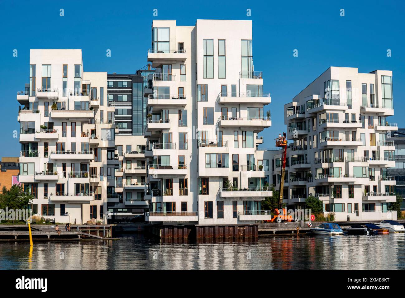 Residential buildings, apartment buildings, condominiums, at the ...