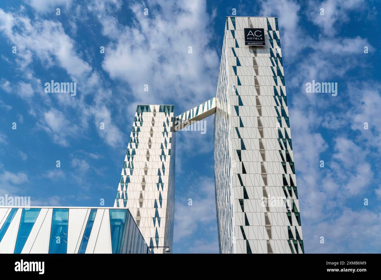 The Bella Sky Hotel, four-star hotel, at the Bella Center complex ...