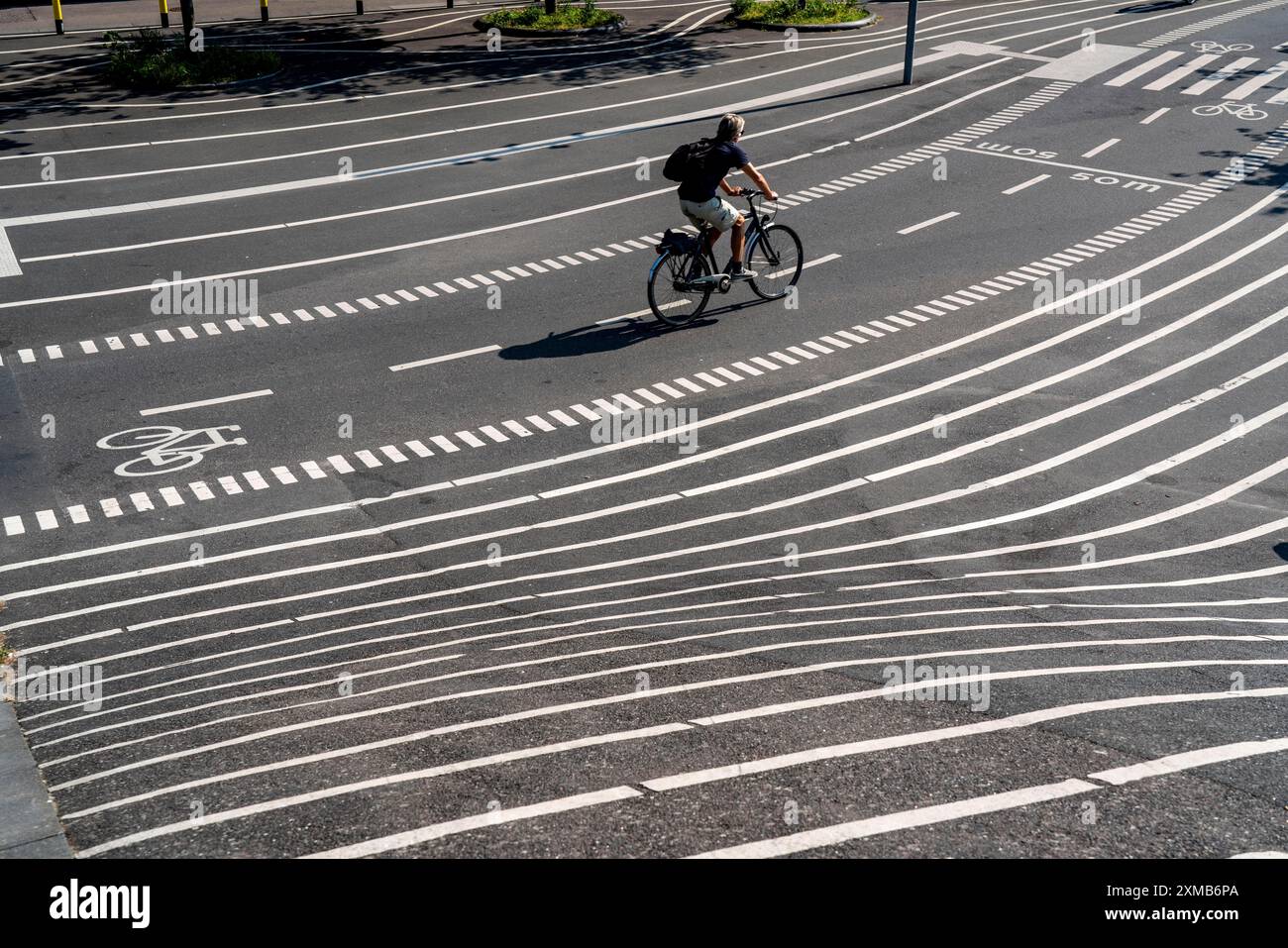 The Norrebro district in Copenhagen, lively, multicultural and student ...