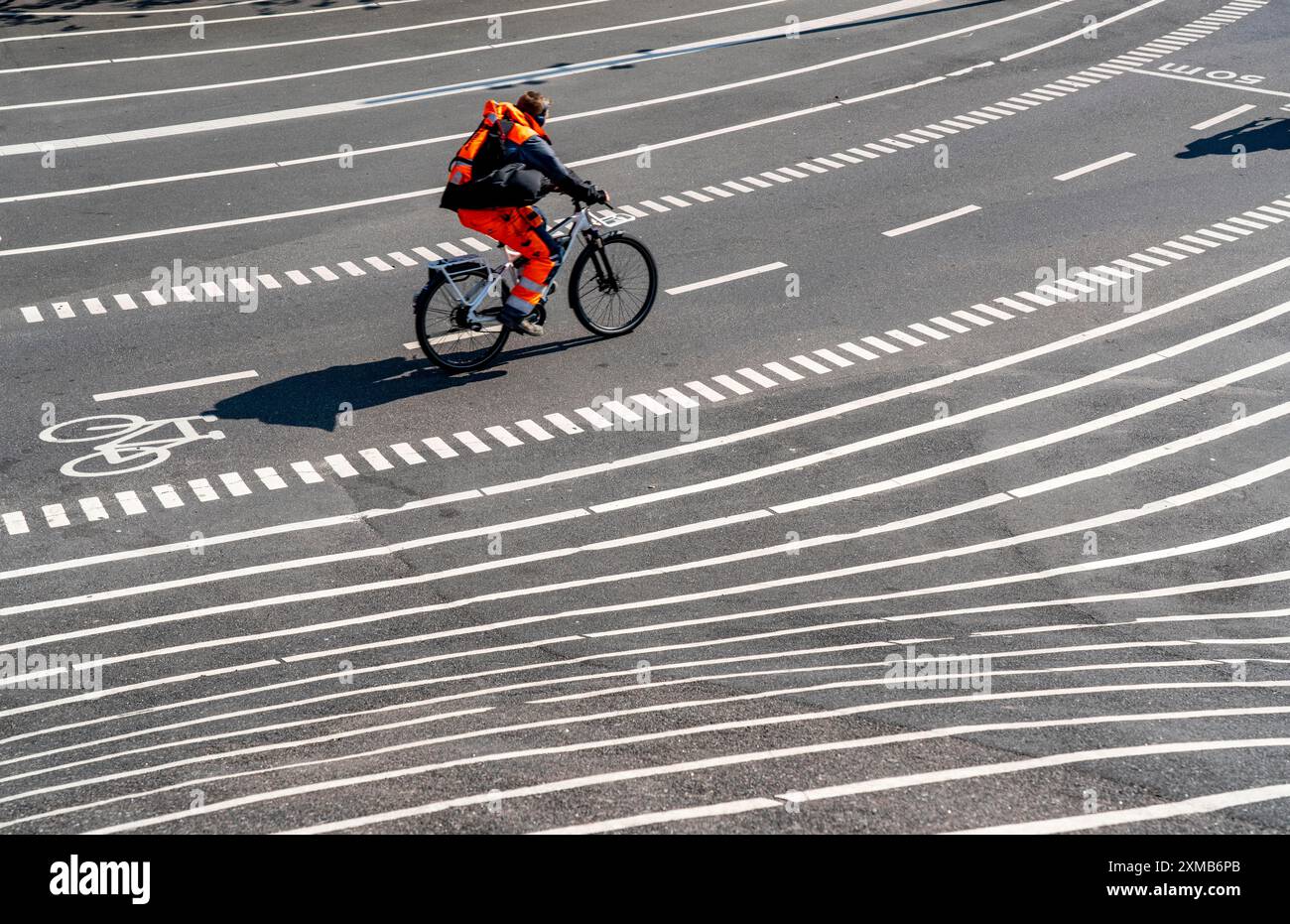 The Norrebro district in Copenhagen, lively, multicultural and student ...