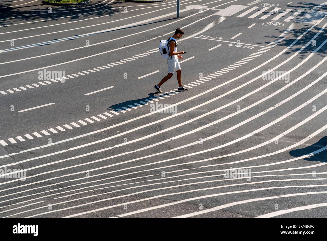 The Norrebro district in Copenhagen, lively, multicultural and student ...