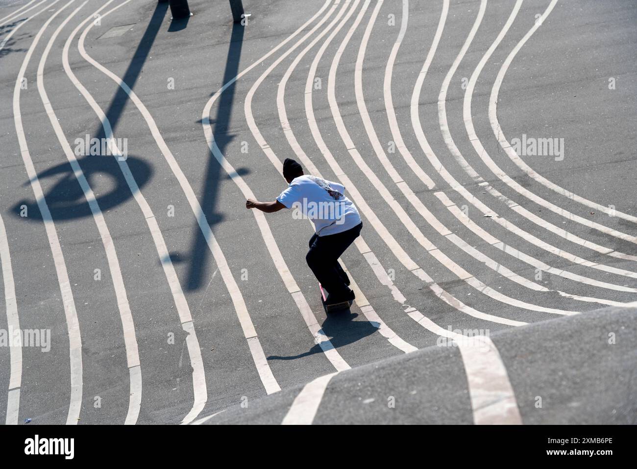 The Norrebro district in Copenhagen, lively, multicultural and student ...