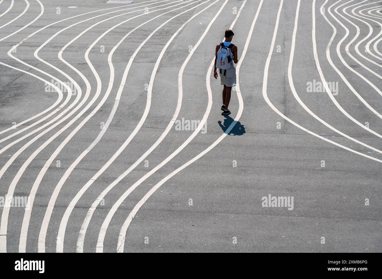 The Norrebro district in Copenhagen, lively, multicultural and student ...