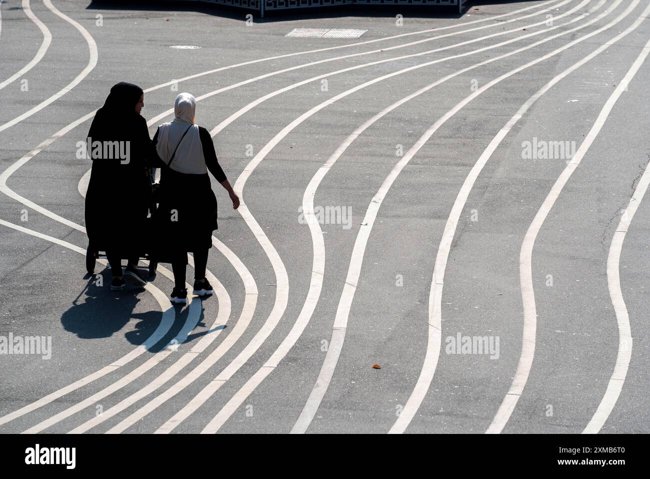 The Norrebro district in Copenhagen, lively, multicultural and student ...