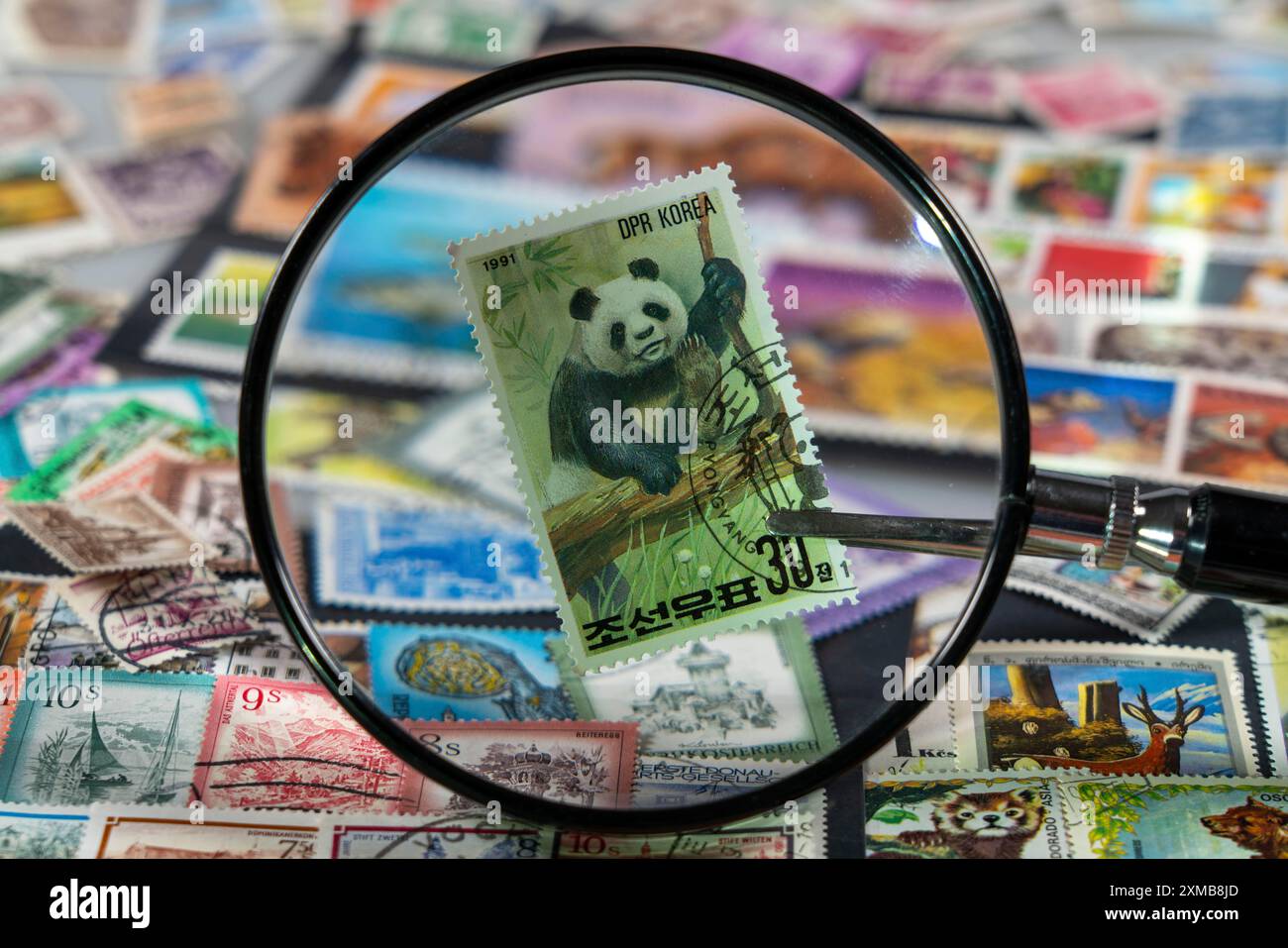 Stamp collection, collecting, postage stamps, postage stamps from ...