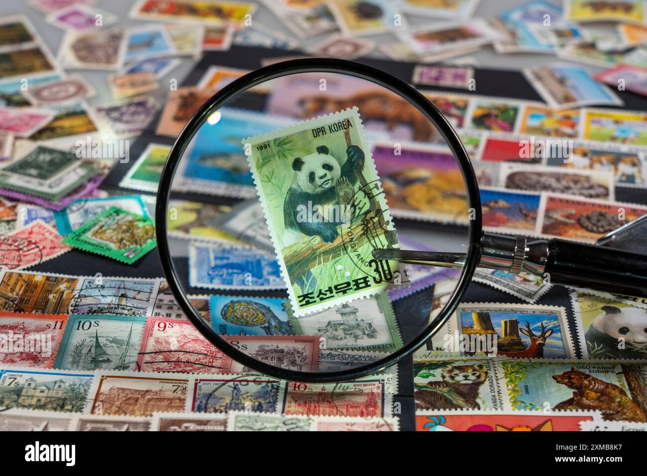 Stamp collection, collecting, postage stamps, postage stamps from ...