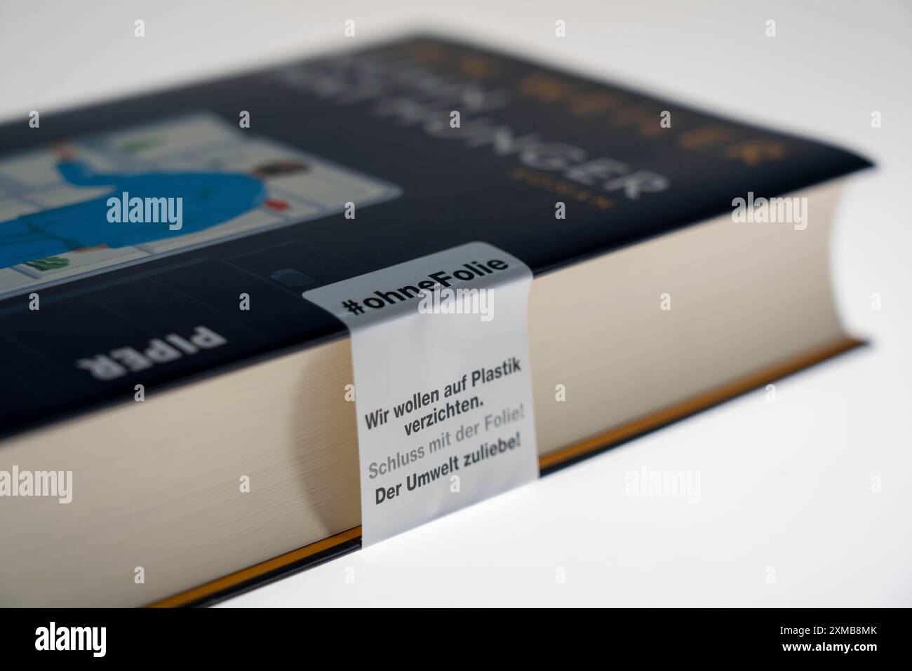 Book, new edition, without plastic packaging, plastic film, only with a ...