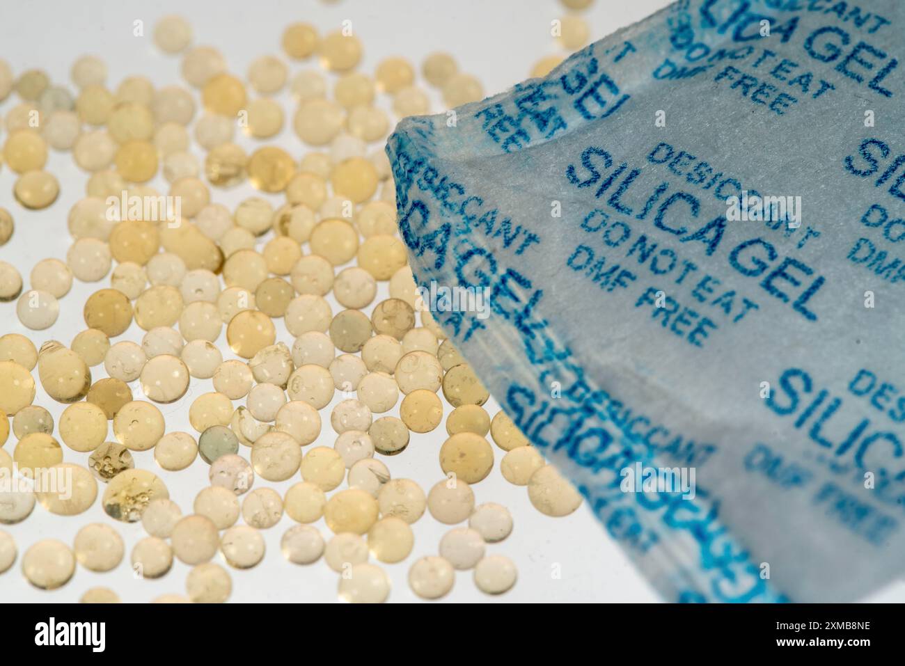 Silica gel, desiccant, is often used in packaging for technical devices ...